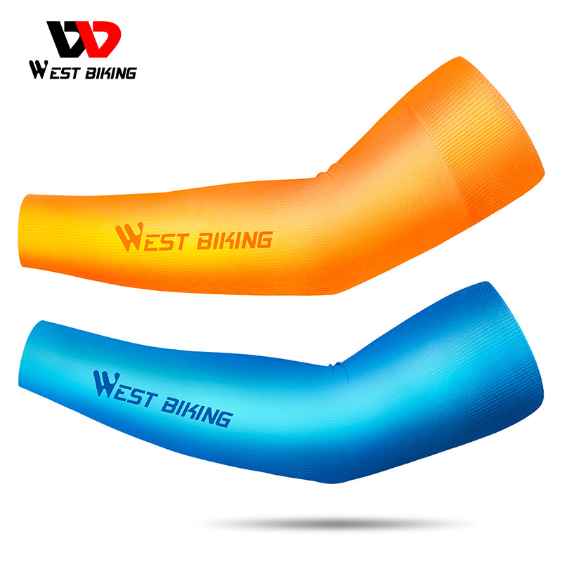 WEST BIKING Ice Silk Cycling Arm Sleeves UV Protection – WestBiking Shop