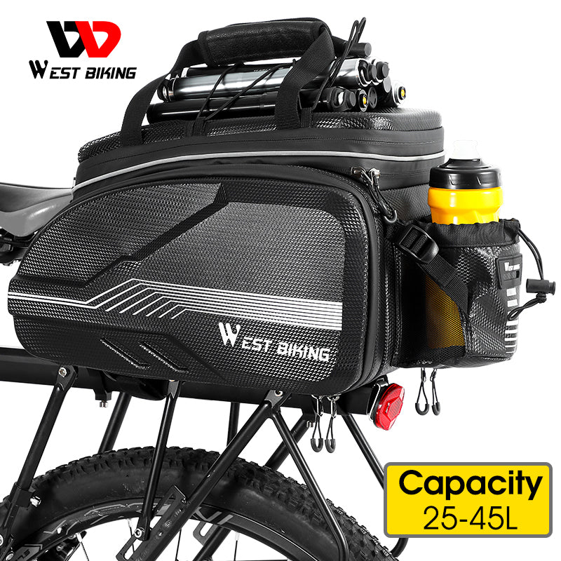 WEST BIKING Quality EVA Hard Shell Bike Bag Cycling Panniers ...